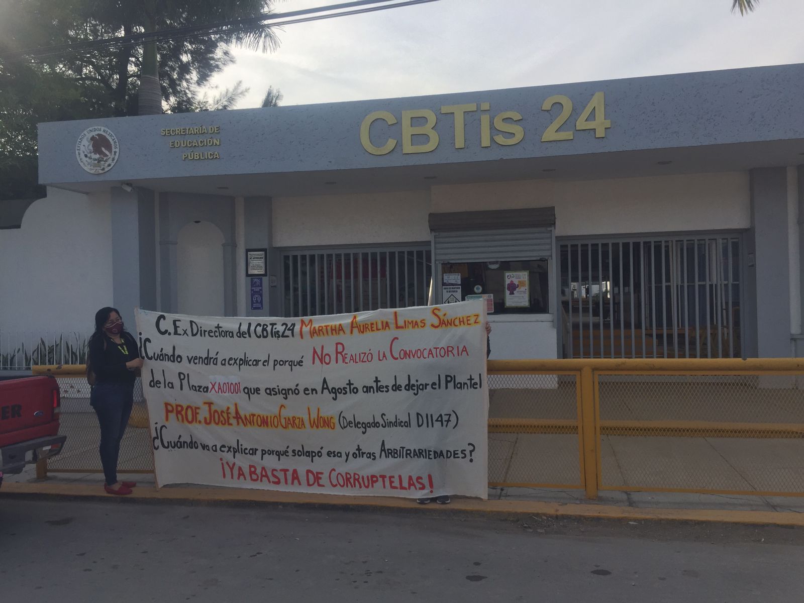 Destapan corrupción en CBTis 24 - Daisy Herrera