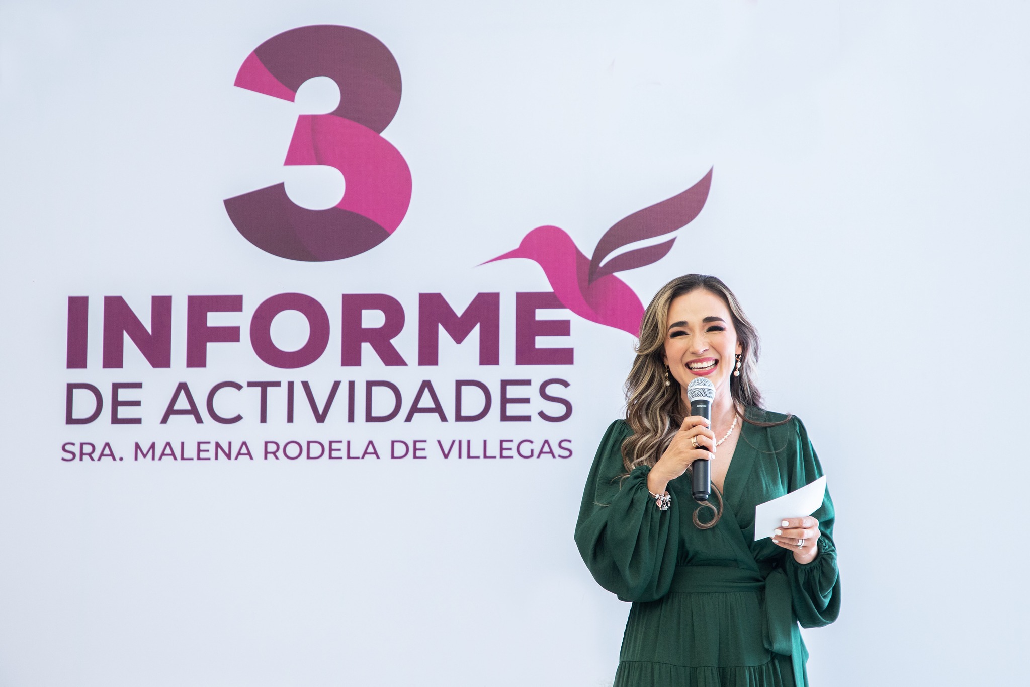 Malena Rodela presenta Tercer Informe - Daisy Herrera